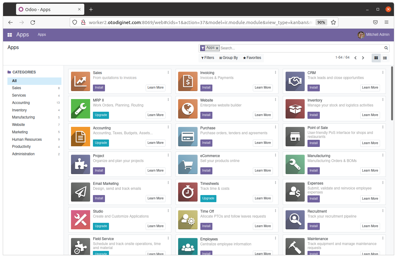 How to install Odoo 15 On Ubuntu 20.04 LTS - bckinfo.com