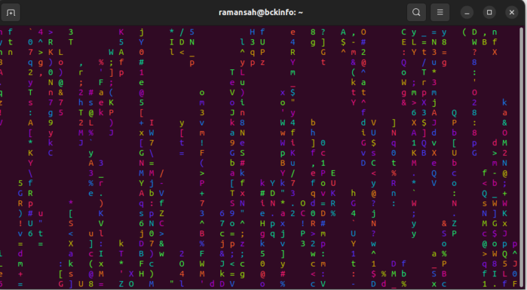 How To Install Cmatrix on Ubuntu 22.04 LTS - bckinfo.com